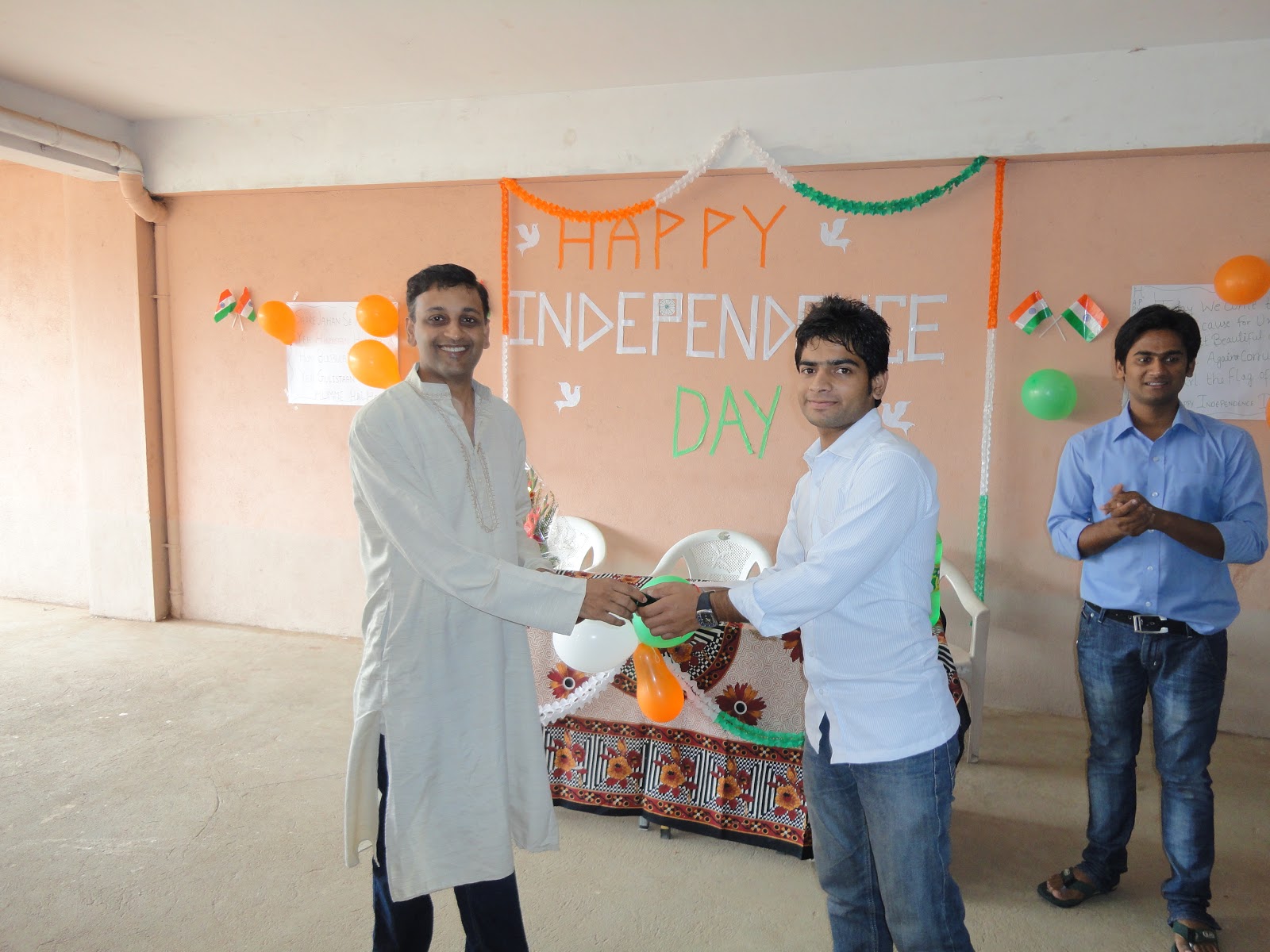 Independence Day celebrations at Boys' Hostel | ISME: Best MBA/PGDM ...