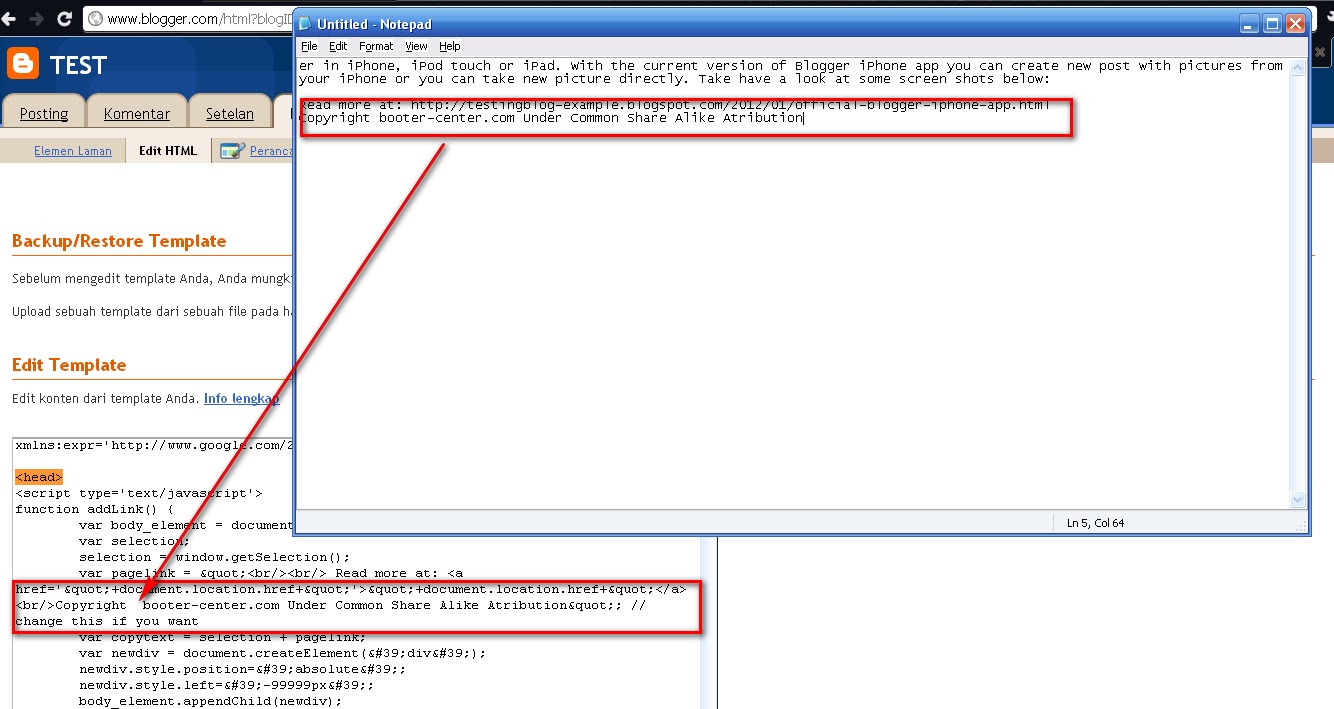 Script Memberikan Judul Artikel Ketika Di Copy Paste | Info Tech Magazine