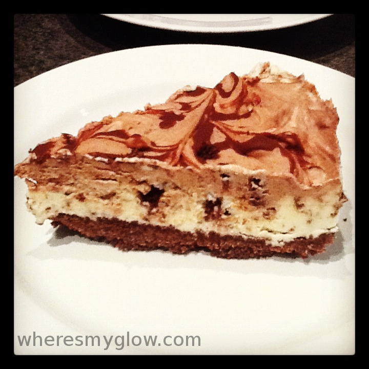 Where's My Glow? : Chunky Chocolate Ripple Cheesecake
