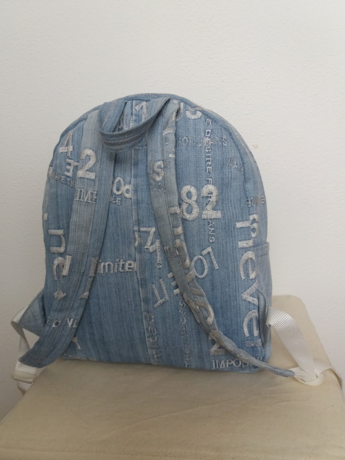 EmmHouse: Backpack and sacks – denim re-purposing ideas