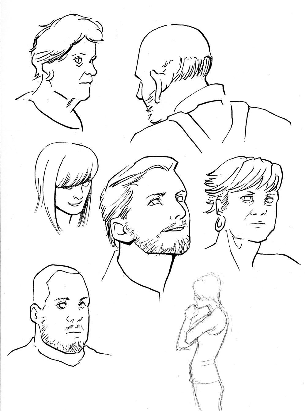 The Comic Art of Jorge Santiago Jr.: Comic Journal and Sketchbook update