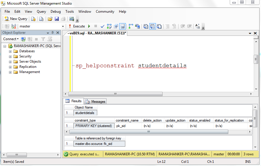 Data Integrity in Microsoft Sql Server | MY.NET Tutorials