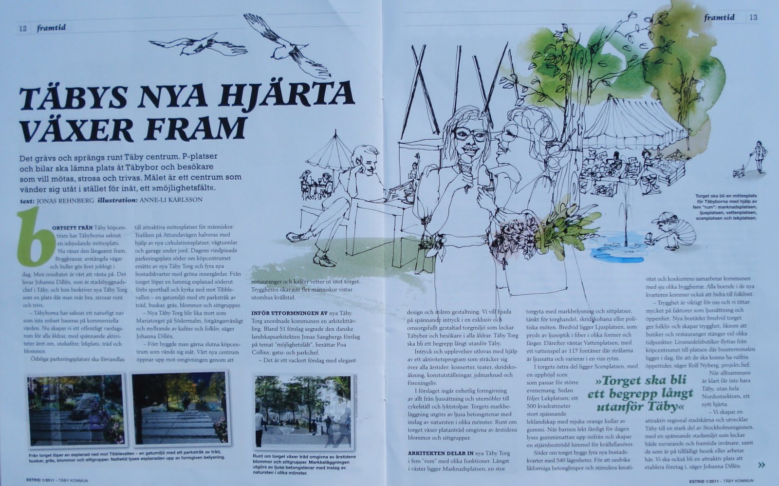 tidningstankar: En viking blir tidning och hjälper kommunen