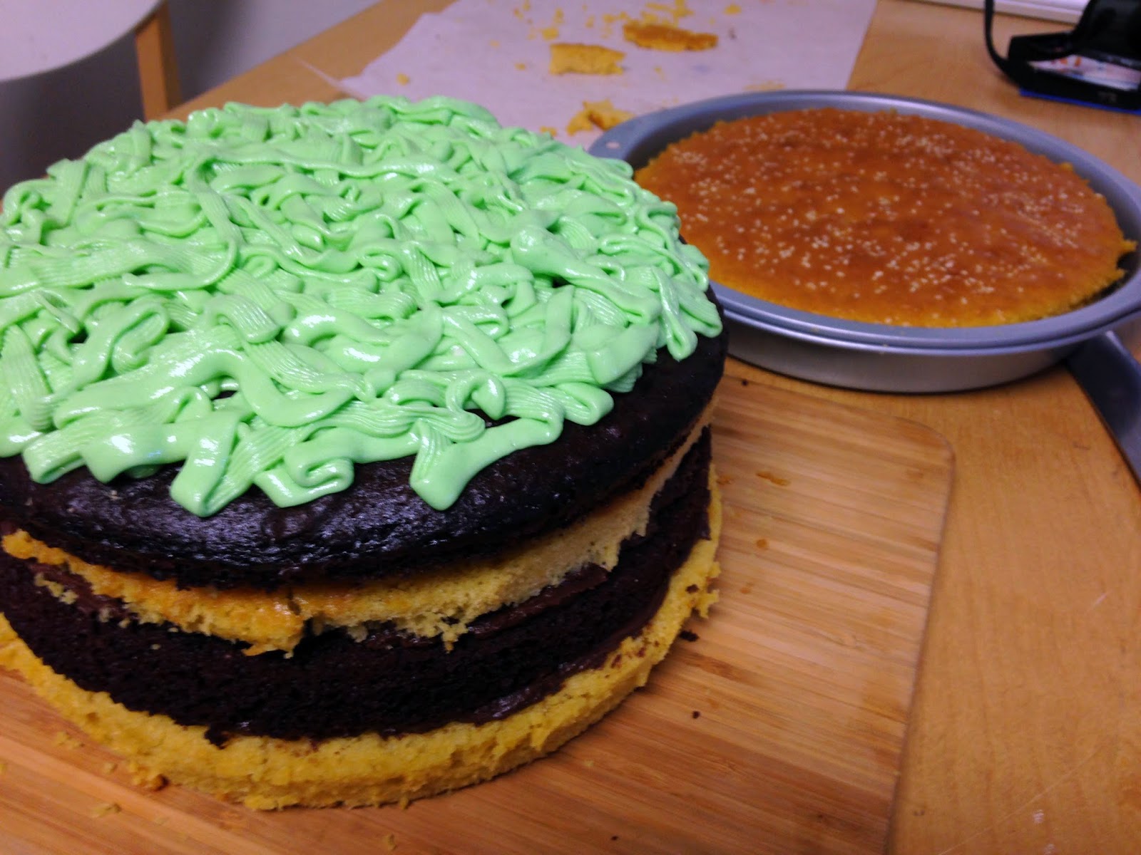 Harold's Hungry : Double Double Cake