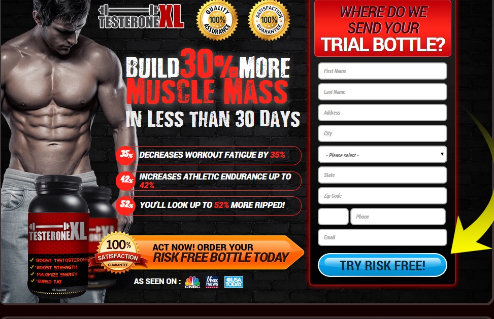TESTOSTERONE XL-Testosterone Booster**Read Shocking Review