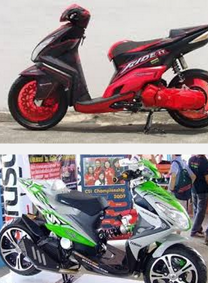Kumpulan gambar foto modifikasi motor yamaha xeon rc gt 125 keren ...