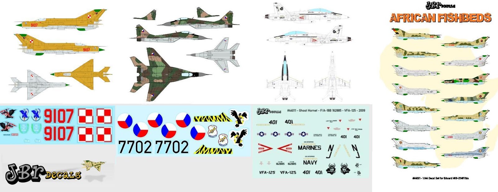 Kampfgruppe 1/144: 1/144 Decals by JBr Decals