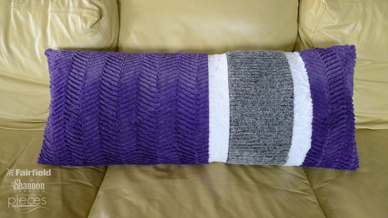 Pieces by Polly: Asymmetrical Body Pillow with Cuddle® Fabric - Free ...