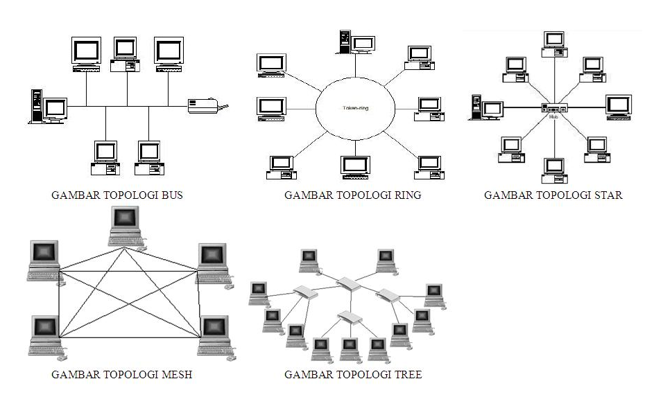 Macam-Macam Topologi Jaringan Komputer yang Wajib Diketahui | PEMUDA ...
