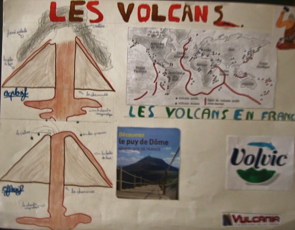 P'tits bouts de scénario: Les volcans des CM2
