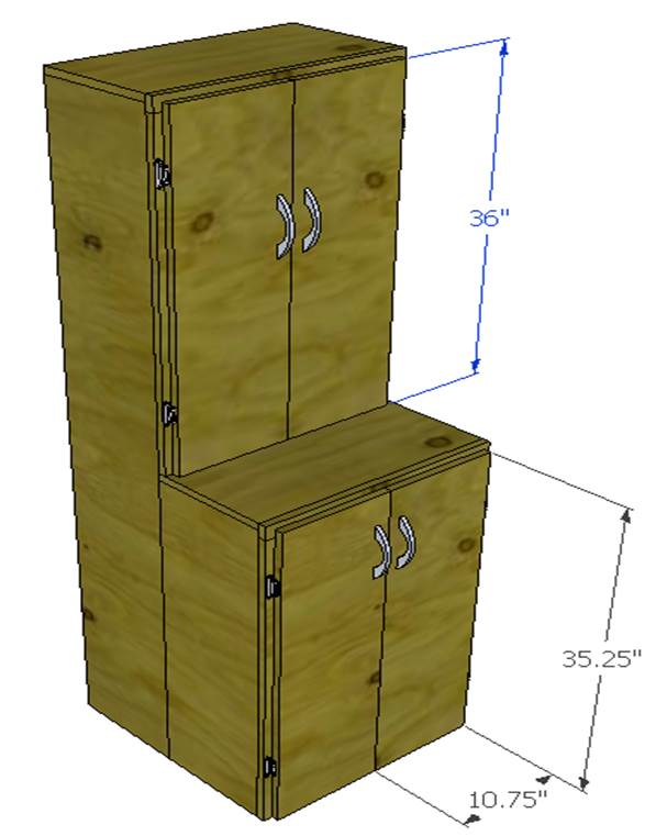 The Homestead Laboratory: Pantry Cabinet