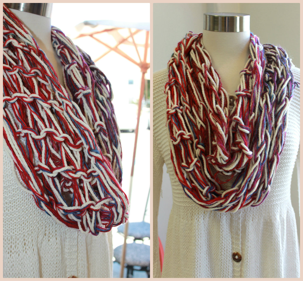 Nordiculture: Arm Knitting - Stylish Scarf