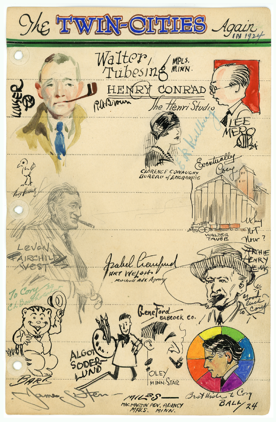 Yesterday’s Papers: The illustrated Cory Binder, 1906-25