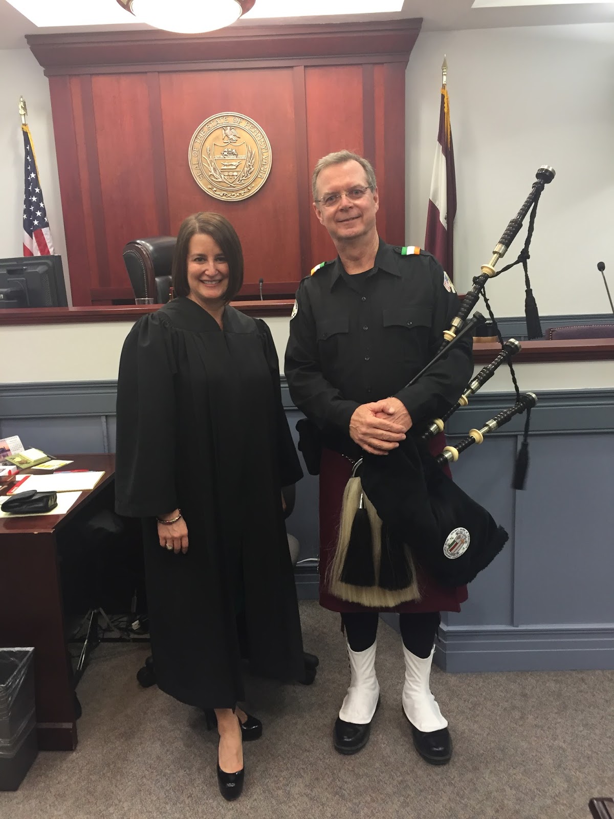 'Mr. Everybody's Business': Montco Lawyer Spreads Irish Cheer with Bagpipes