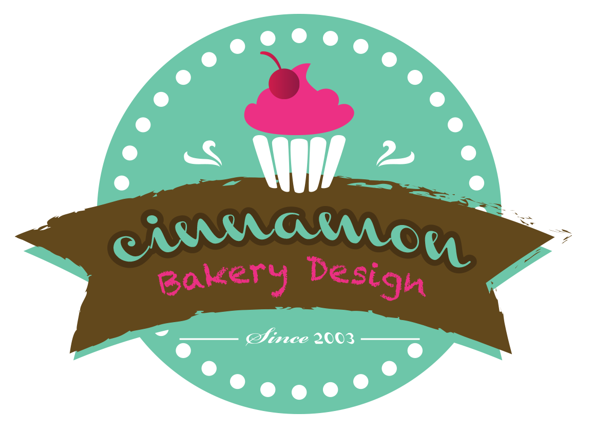 Logotipo para pastelería y repostería cinnamon Morelia