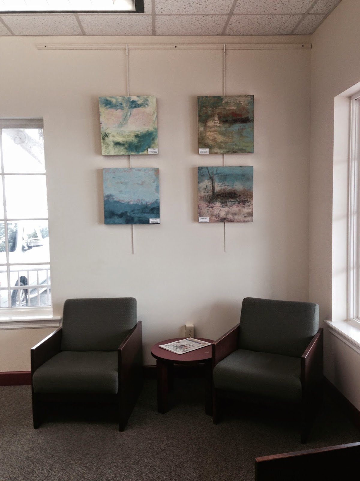Marcy Brennan Art: Fort Pierce Library Solo Art Show