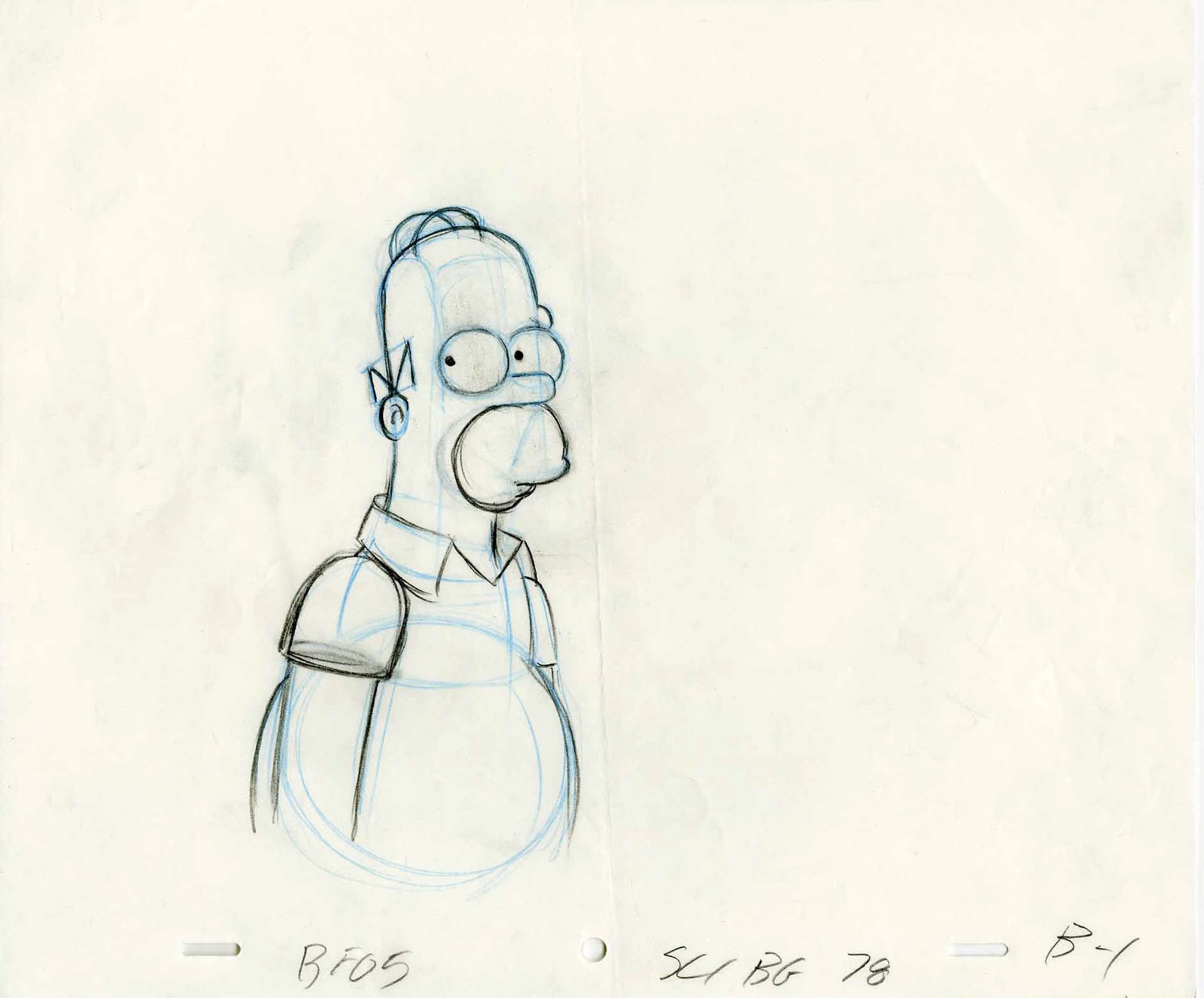 Living Lines Library: The Simpsons (TV Series 1989– ) - Production Drawings
