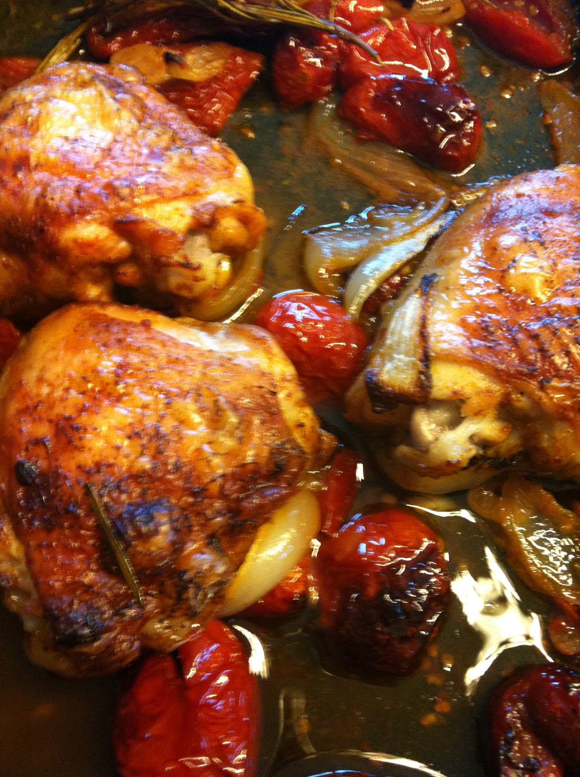 Mums Kochbuch: Hühnchen im Rohr