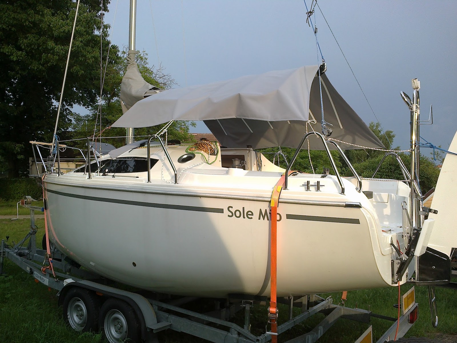 We sail Phobos 21: Boom tent