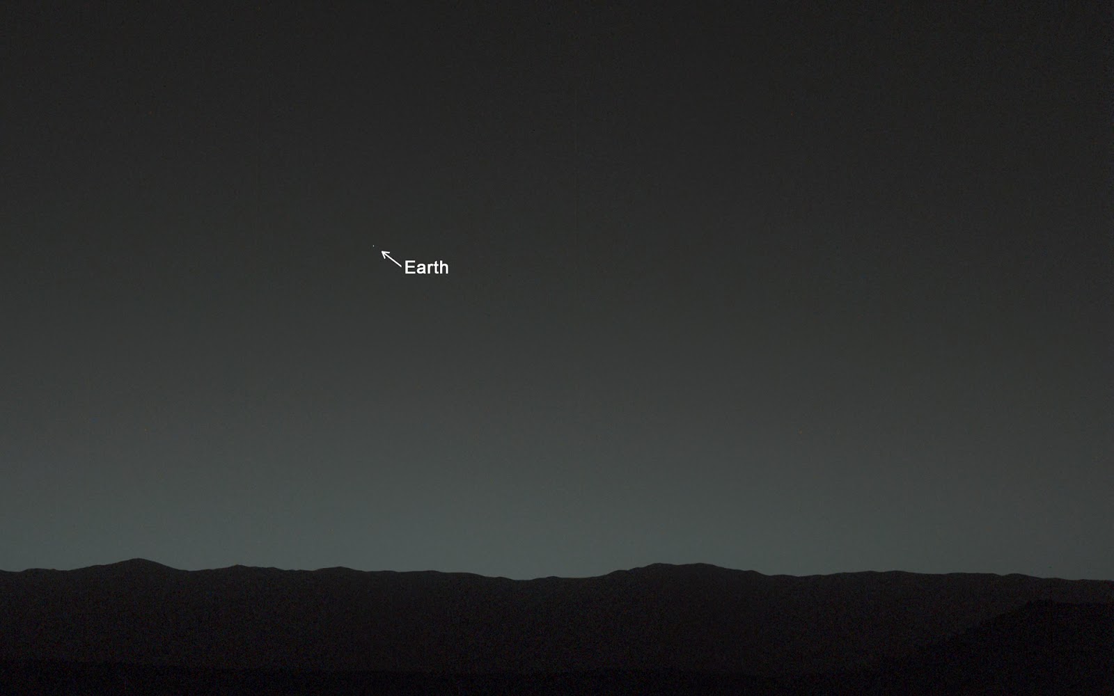 Bodzash Photography and Astronomy: Curiosity Rover Takes Photo of Earth ...