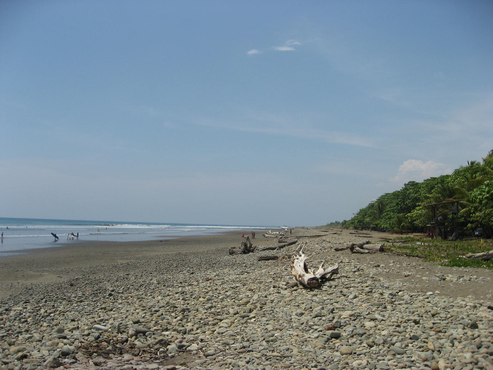 caminos por el mundo: Playa Dominical, Costa Rica