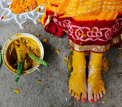 Spiritual uses of “Turmeric” a yellow spice in Hinduism