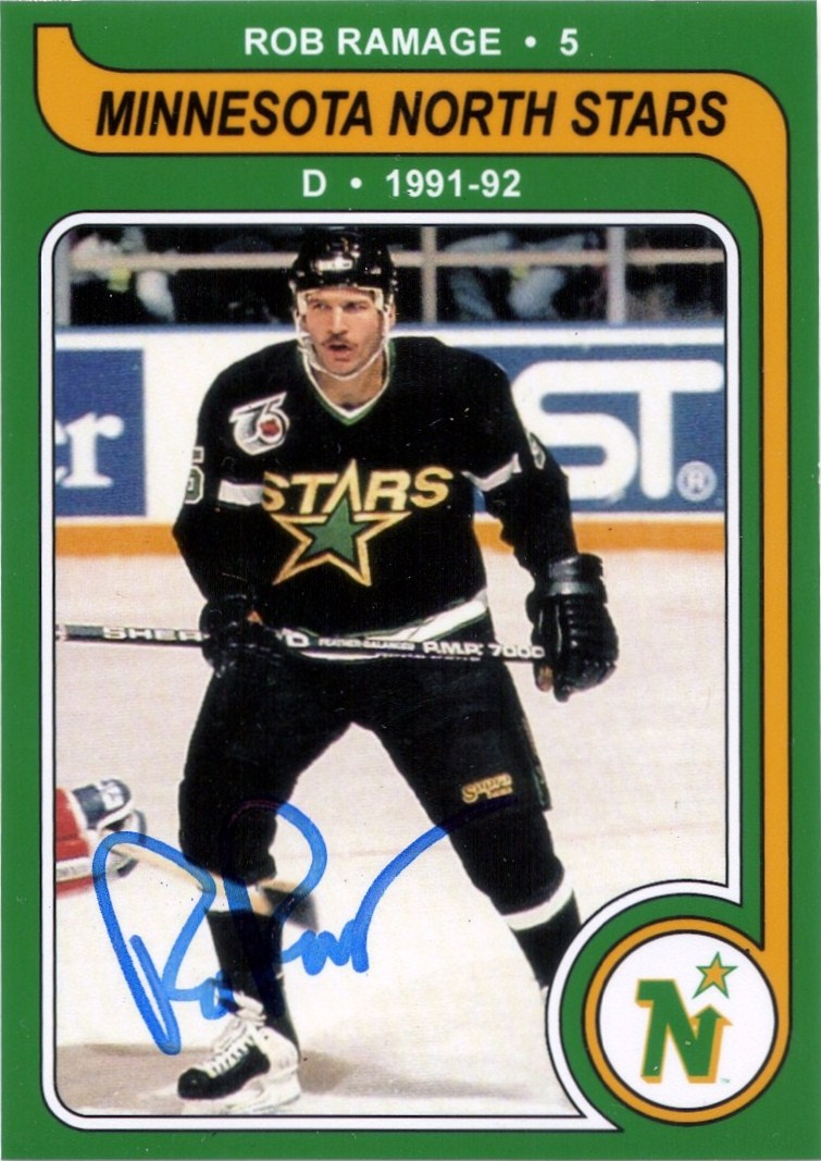 Minnesota Sports Autograph Project: ROB RAMAGE