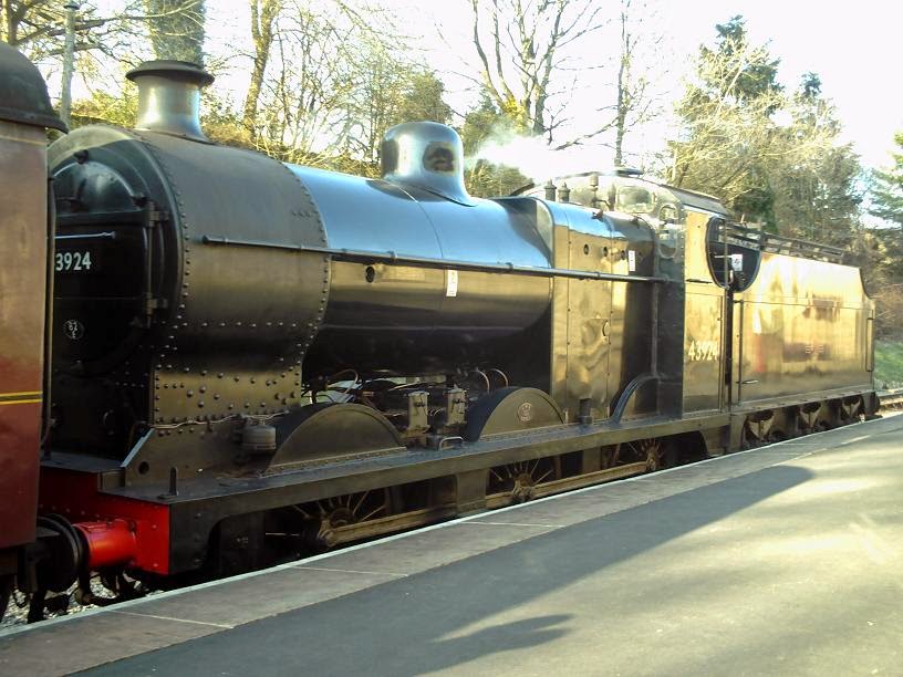 Steam Memories: Derby 4F 43924 an old friend here on the KWVR