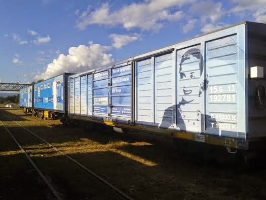 CRÓNICA FERROVIARIA: El tren Sanitario “Eva Perón” llego a estación ...