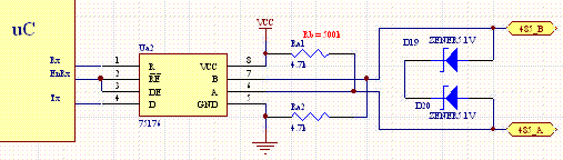 Microcontroller To Rs 485 Circuit Diy Circuit