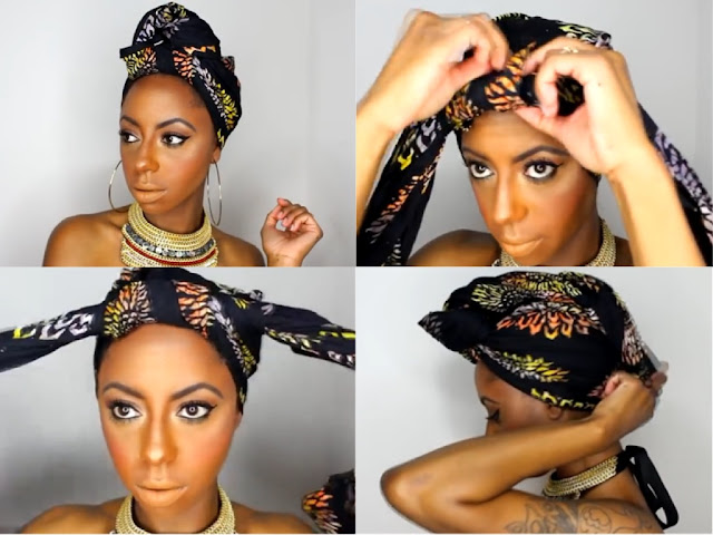 Bill W. Brazil Blog: 5 Head Wrap Tutorials That Will Turn You Into a ...