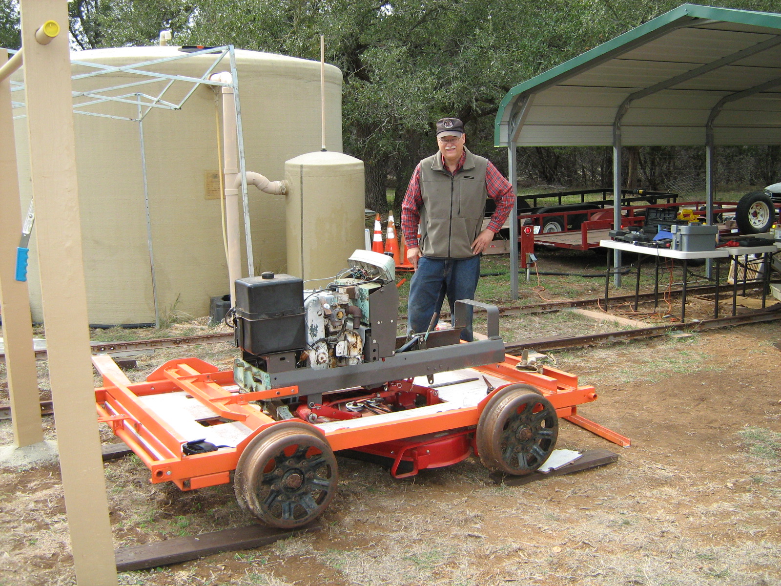 RPI projects: Rail-Mower Deck is Mounted, Passes First Operational Test