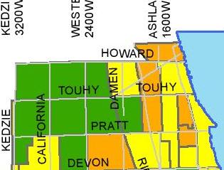 Chevanston Rogers Park: School Tier Map for Rogers Park and West Ridge