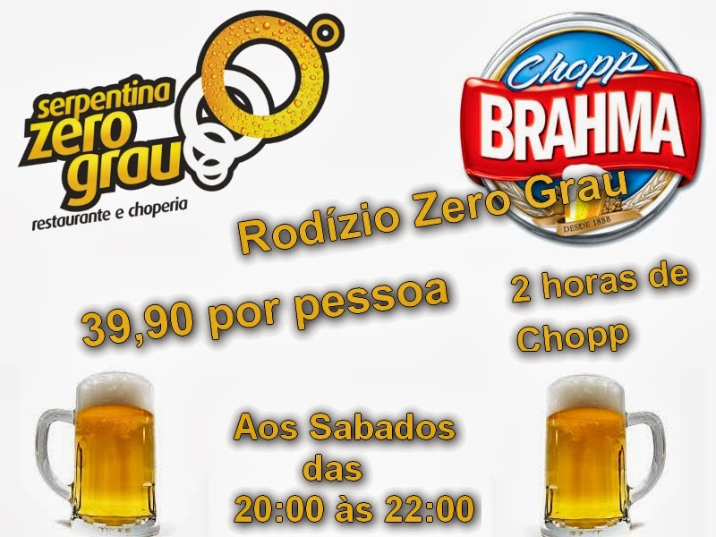 Serpentina Zero Grau: Vale Chopp Online! - IMPRIMA