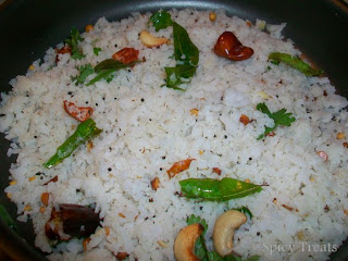Spicy Treats: Coconut Poha N Peanut Thuvaiyal / Chutney + Awards