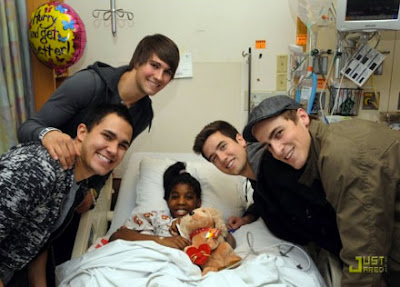 Blog Fans de Big Time Rush ♥: Big Time Rush visita el Hospital Boston