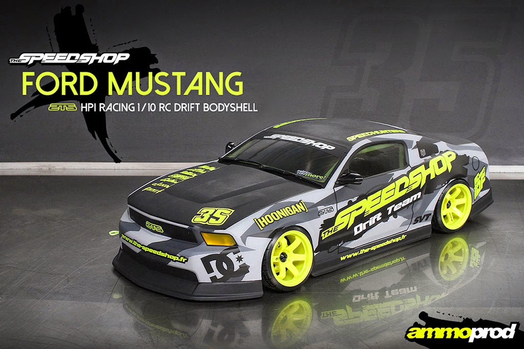 THE SPEEDSHOP X AMMOPROD RC DRIFT FORD MUSTANG - ammoblog