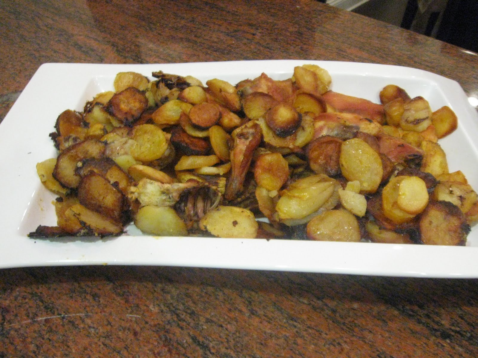 Everything but Falafel: Ultimate Oven Cooked Chicken and Potatoes