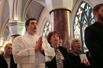 The Busy Catholic: Archbishop welcomes labourer into Lord's vineyard