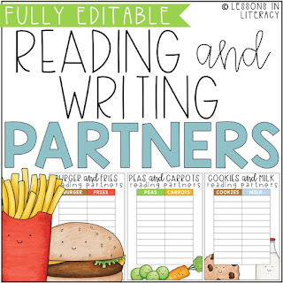 READING AND WRITING PARTNERSHIPS - Lessons in Literacy