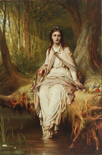Pre Raphaelite Ophelia