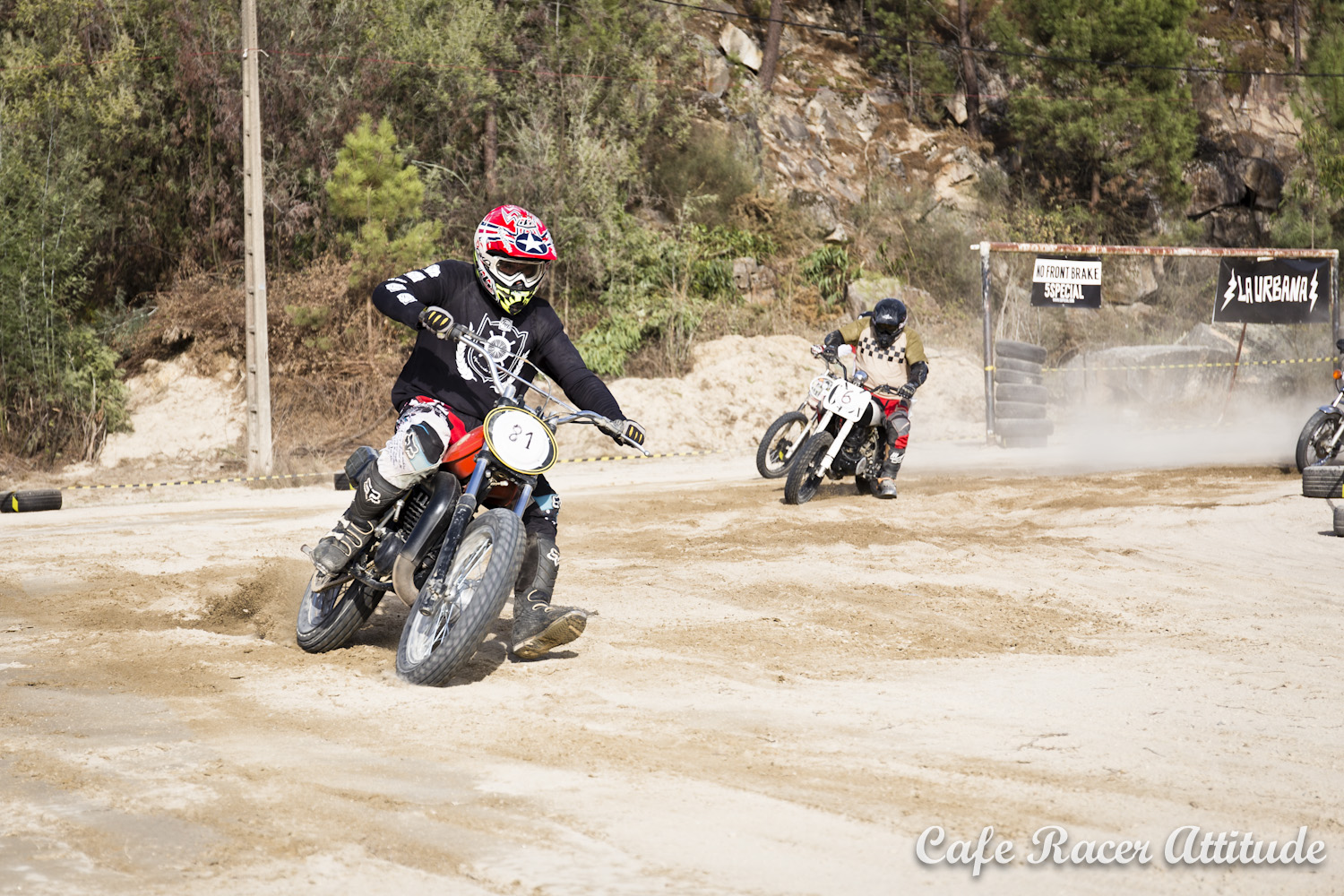 Cafe Racer Attitude: Dirt Track del Rosario (Fotos)