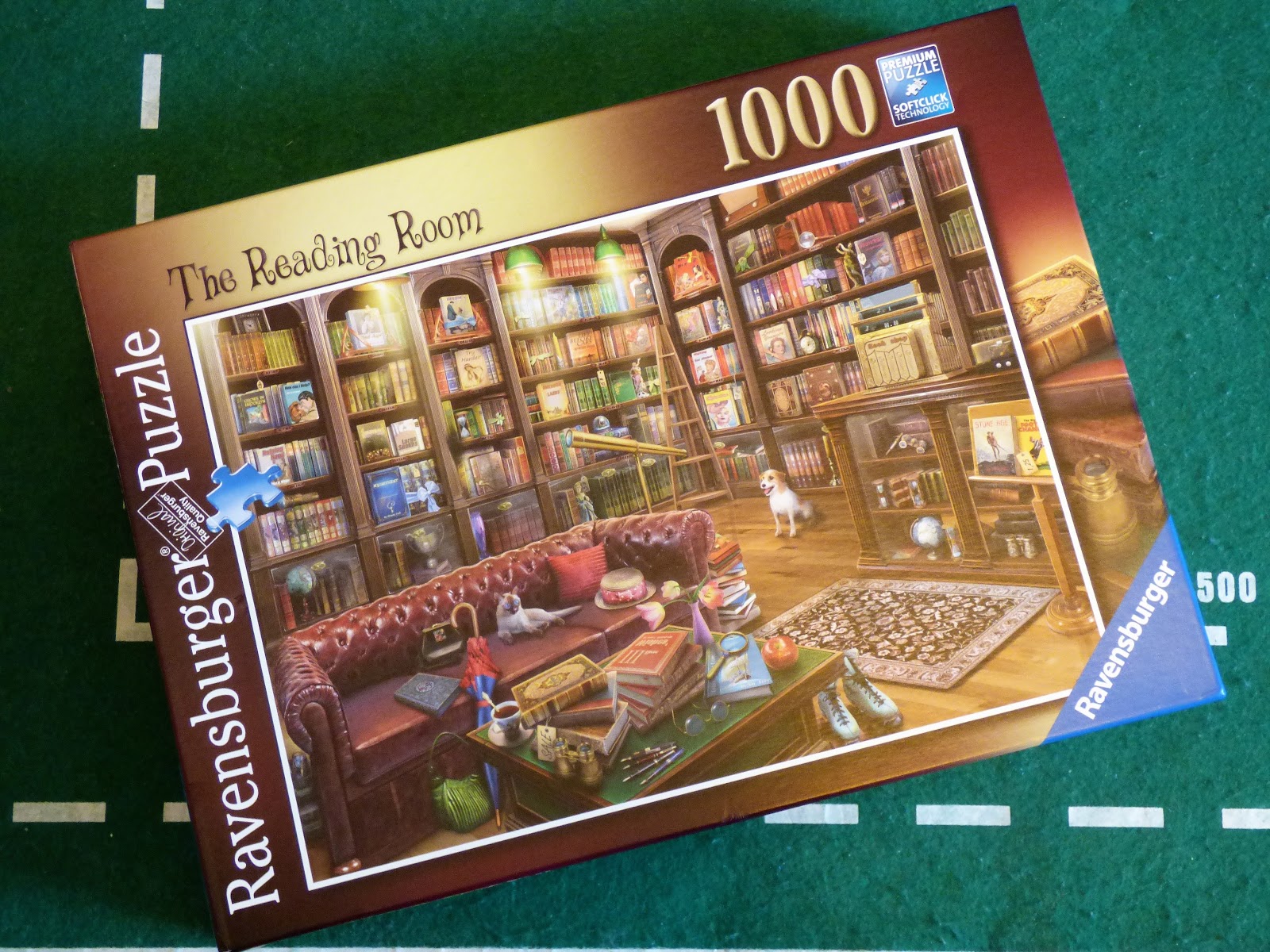 Chez Maximka: The Reading Room 1000-piece jigsaw puzzle from Ravensburger