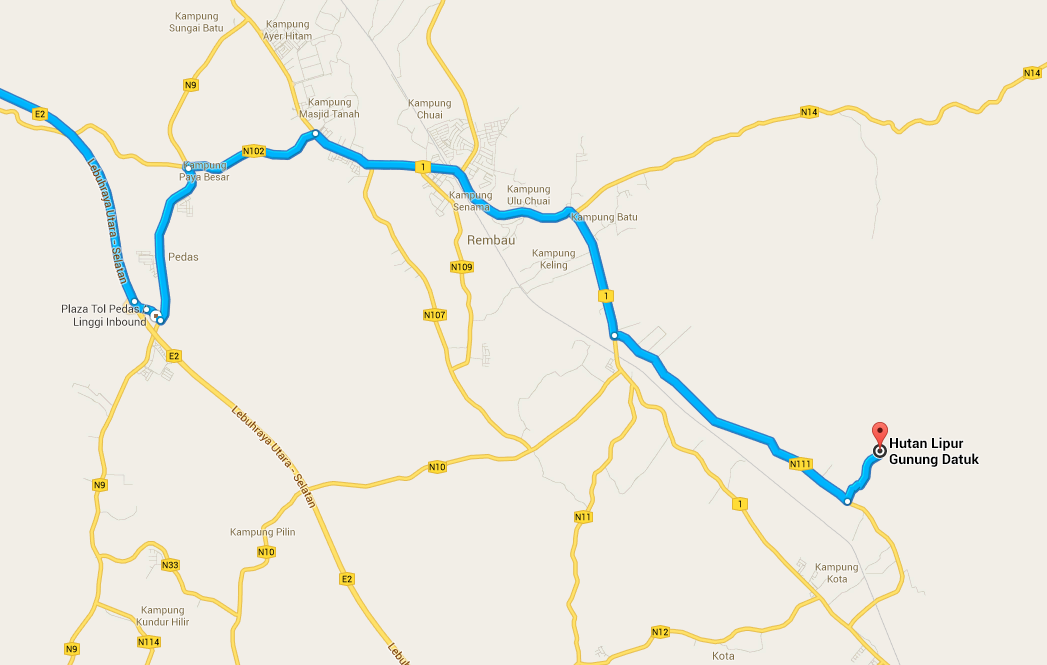 Hiking and Stuff: Gunung Datuk