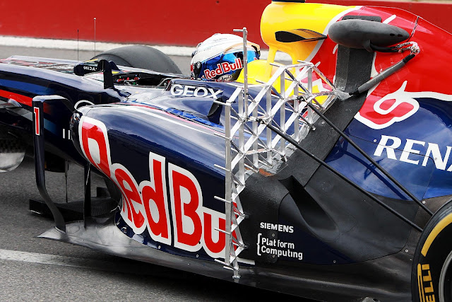 F1 Framework: Aero rake in F1, RB8