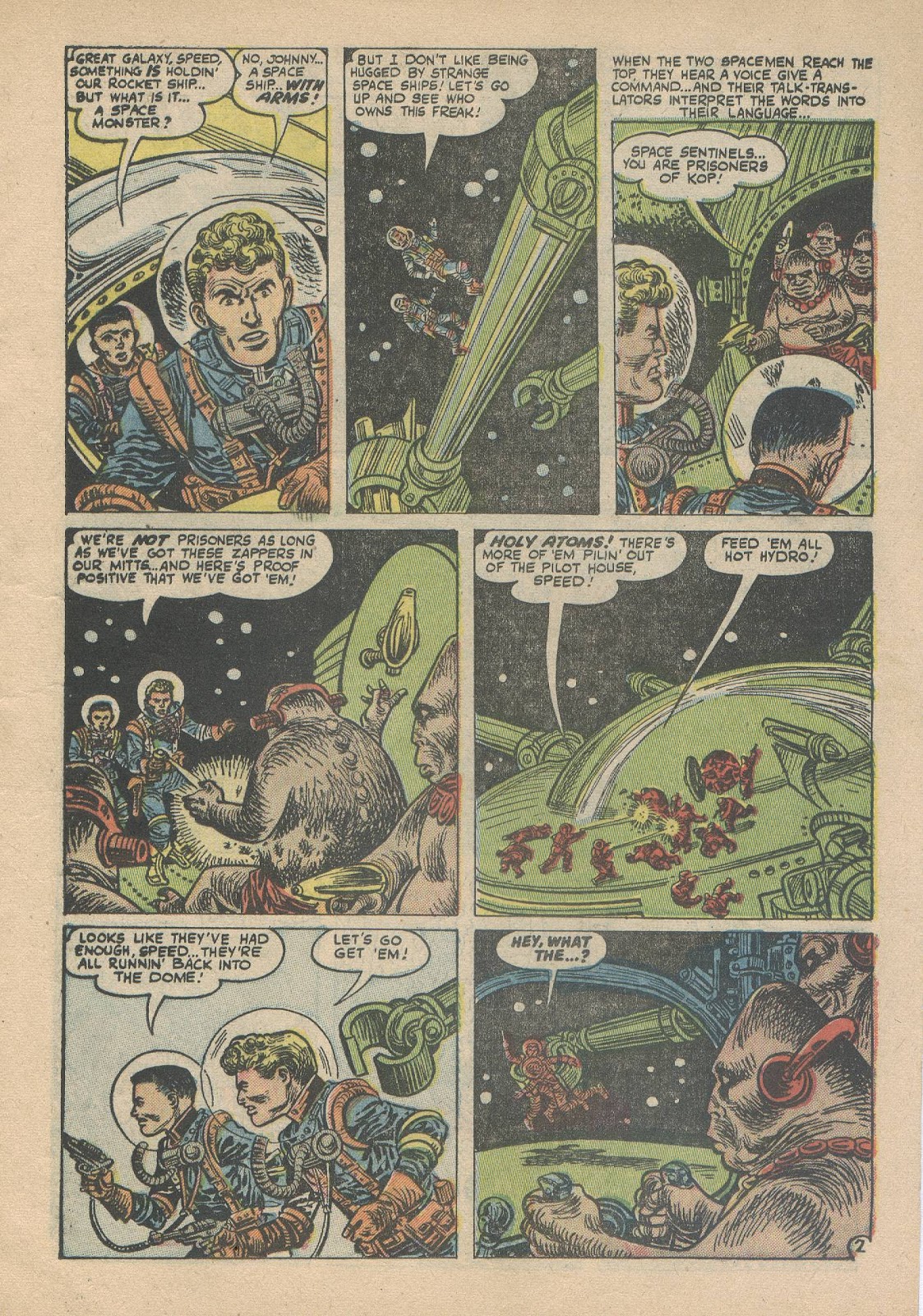 Last of the Spinner Rack Junkies: Speed Carter SPACEMAN by Joe Maneely 1953