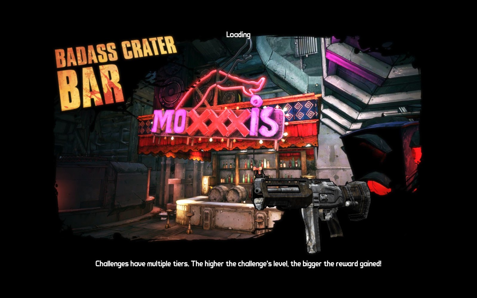 Royal Milk Tea: Borderlands Splash Screen Splatter