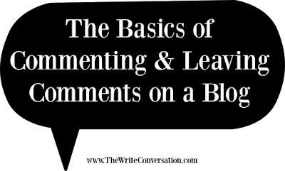 The Write Conversation: The Basics of Commenting and Answering Comments ...