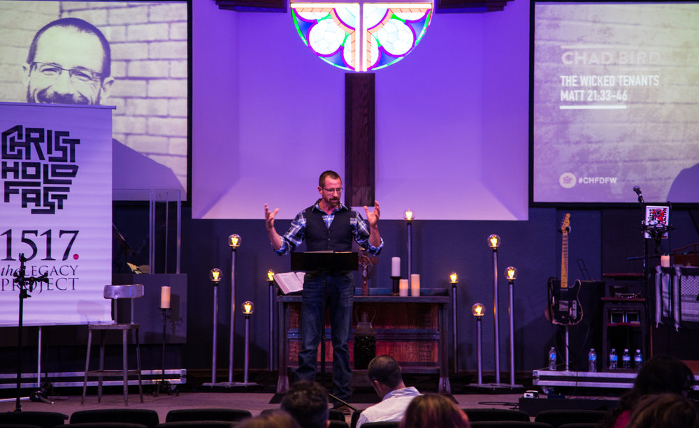 Surburg's blog: Mark's thoughts: A response to Chad Bird's "Gospel Phobia"