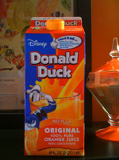 Once you go Black...: Donald Duck Orange Juice